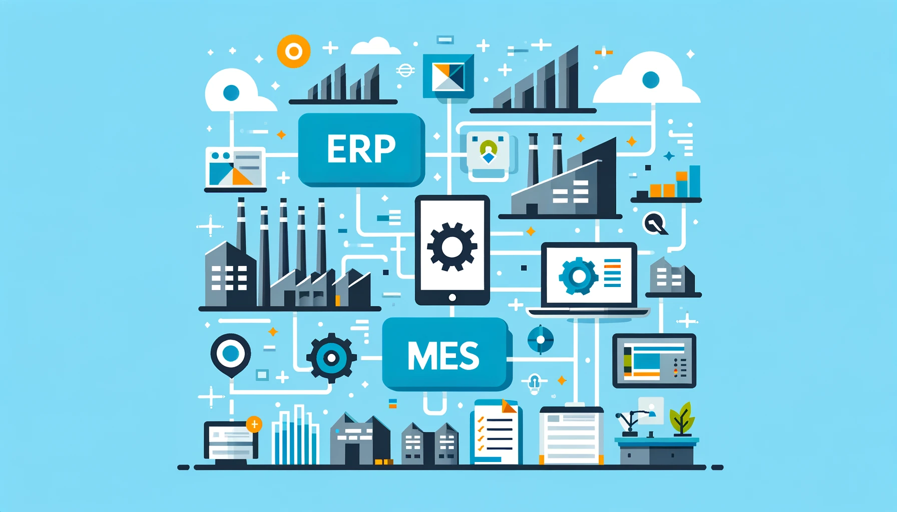 ERPとMESの違いとは？それぞれの役割と効果的な連携のポイントを解説 - Smart Craft